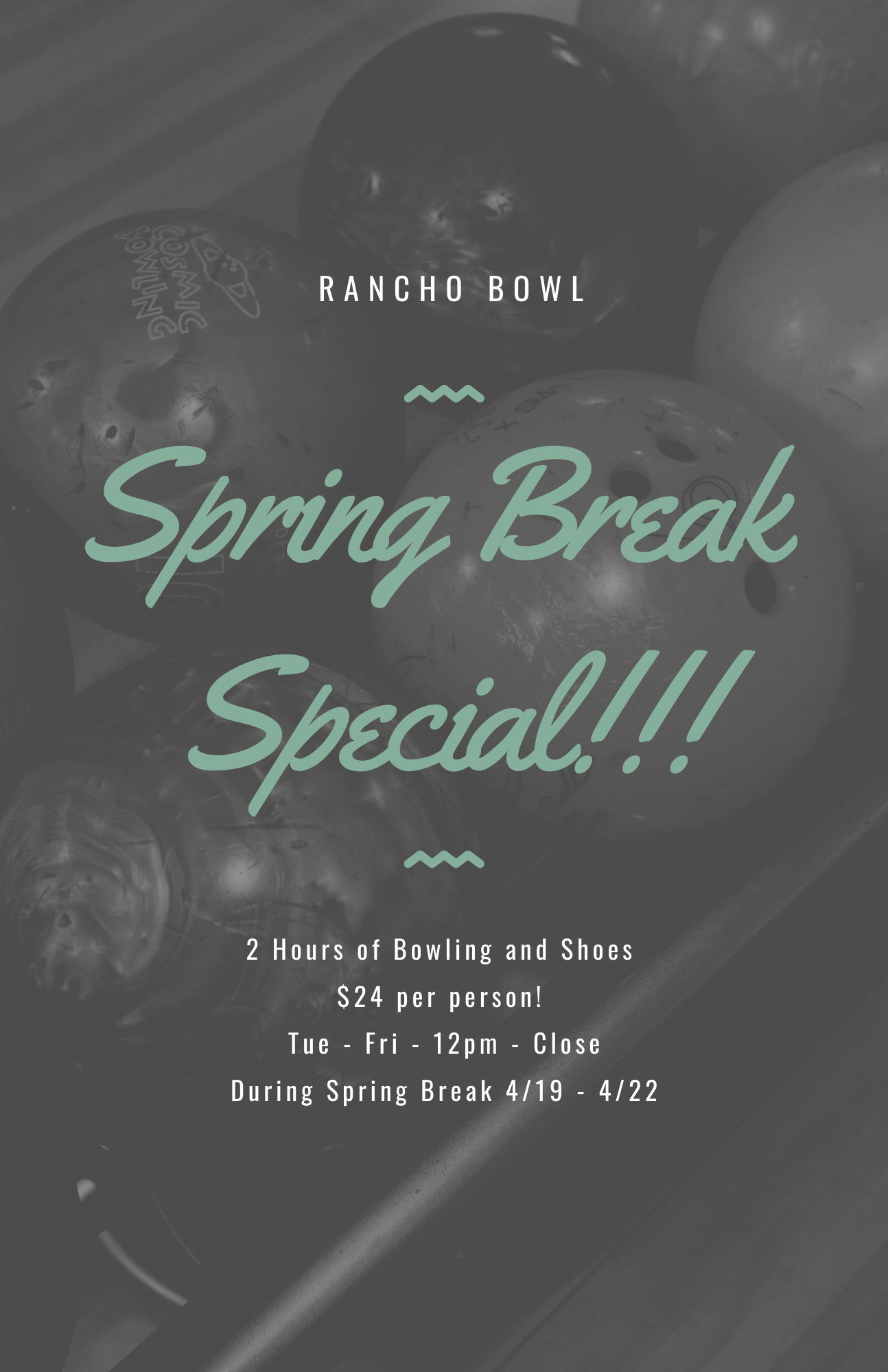 Rancho Bowl - Family fun, parties, restaurant, bar and bowling alleys ...